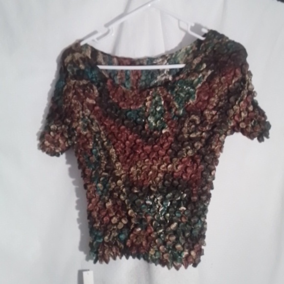 Coin Fashion | Tops | Vintage Womens Popcorn Top | Poshmark